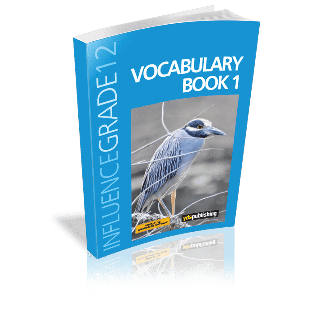 Vocabulary Book 1 – Influence Grade 12 - YDS Publishing
